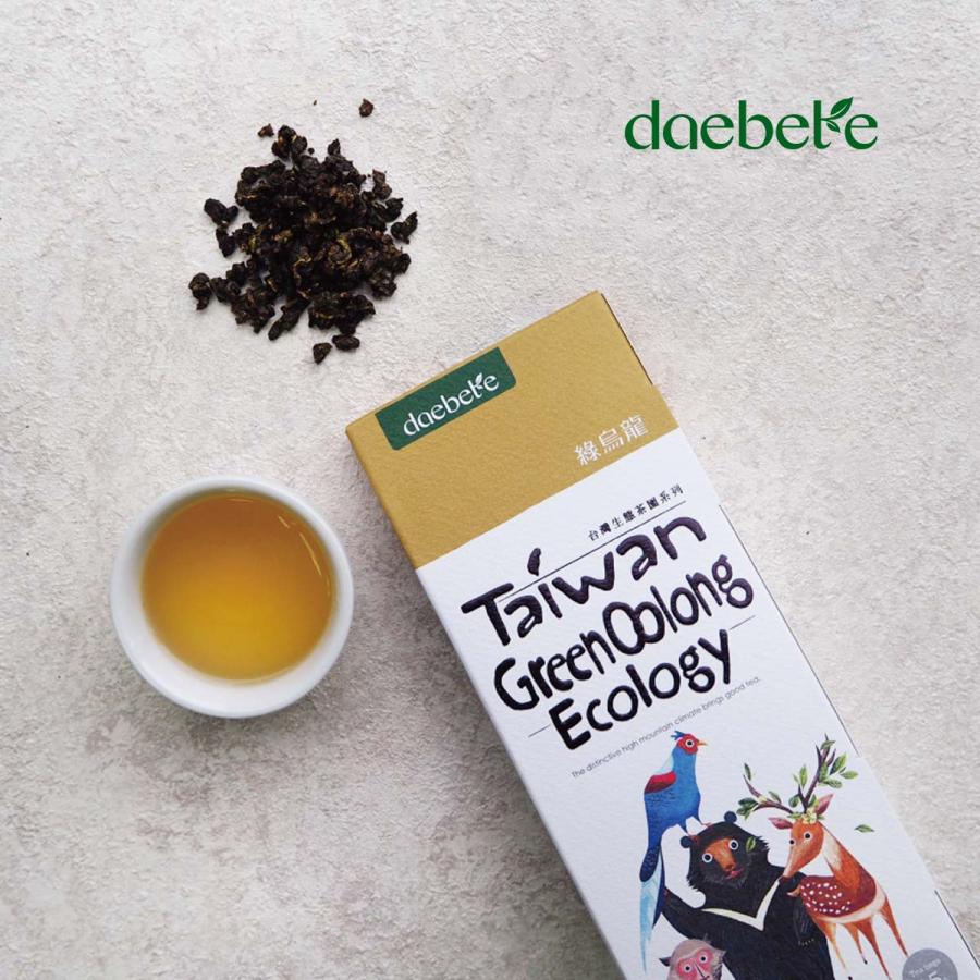 daebete 緑烏龍(Taiwan Green Tea Ecology)Tバッグ15袋入り（個包装）台湾茶 : 台湾百貨店 - 通販 ...