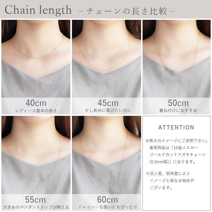 K18 18金 チェーン スクリューチェーン ネックレスチェーン 40cm 45cm 50cm 55cm 60cm 太さ0.6mm SNY-1035 : 天使の卵withLOVERS ...