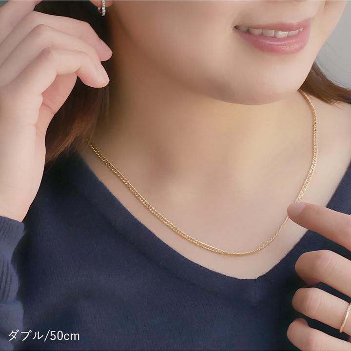 K18 18金 中空 喜平チェーン キヘイチェーン 日本製 40cm 45cm 50cm 55cm 60cm 選べる太さ 2mm 3mm シングル ダブル 国産 SNY-1039 :sny ...