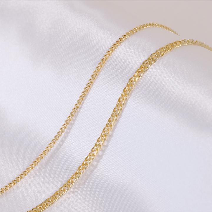 K18 18金 中空 喜平チェーン キヘイチェーン 日本製 40cm 45cm 50cm 55cm 60cm 選べる太さ 2mm 3mm シングル ダブル 国産 SNY-1039 : 天使の卵 ...