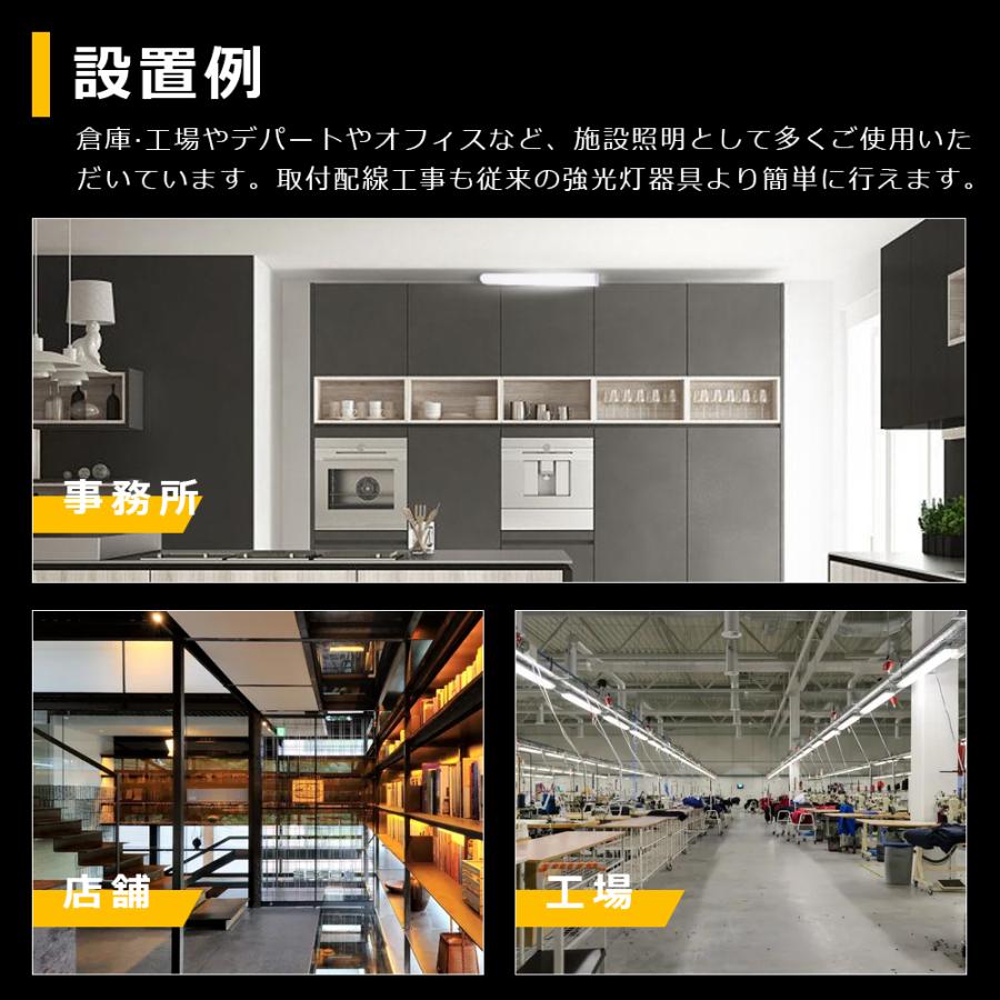 トラフ型 LEDベースライト 20W型 LED蛍光灯器具一体型20W形 昼白色 昼光色 LED ベースライト プルスイッチ付き LED蛍光灯器具セット 20W形 LED蛍光灯 直管 ...