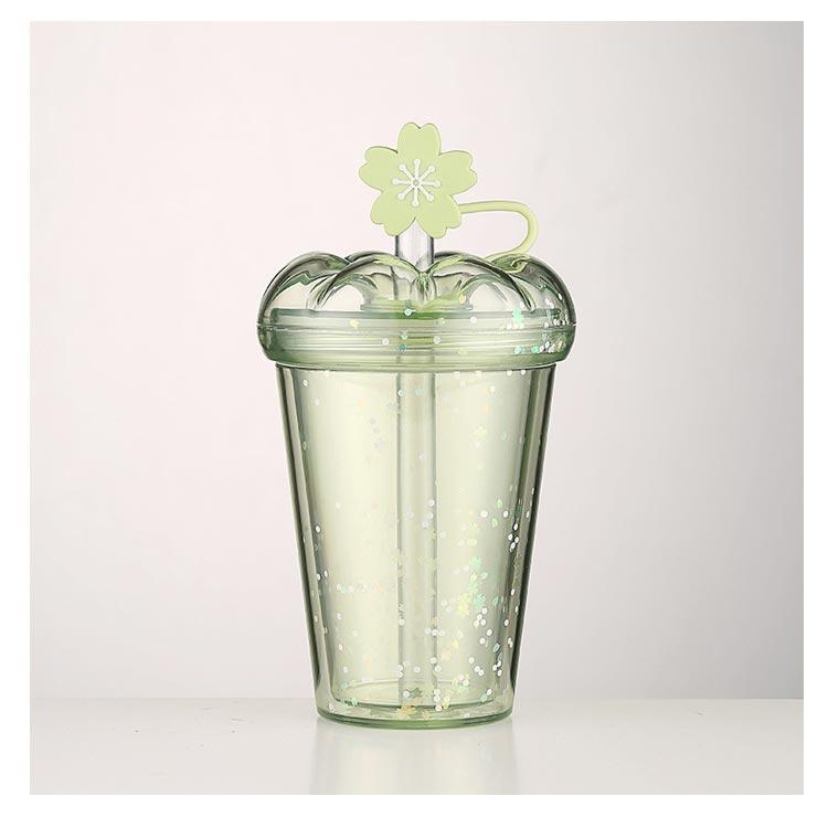 おしゃれ ストロー付き 大人 ストロー 保冷 タンブラー 二重構造 透明 軽量 スポーツ 漏れ防止 蓋付き 320/420/520ml ウォーターボト : 点 点 屋 - 通販 - Yahoo ...