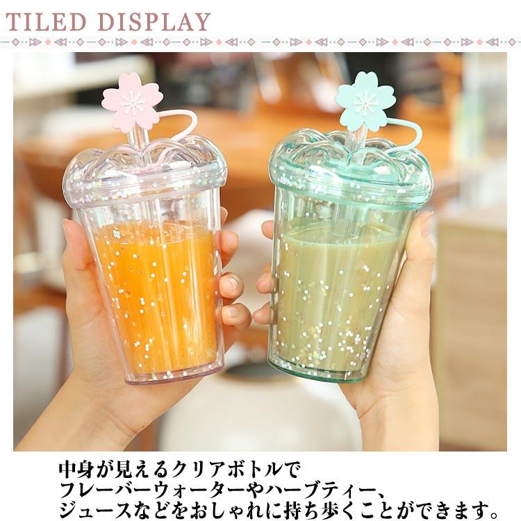 おしゃれ ストロー付き 大人 ストロー 保冷 タンブラー 二重構造 透明 軽量 スポーツ 漏れ防止 蓋付き 320/420/520ml ウォーターボト : 点 点 屋 - 通販 - Yahoo ...