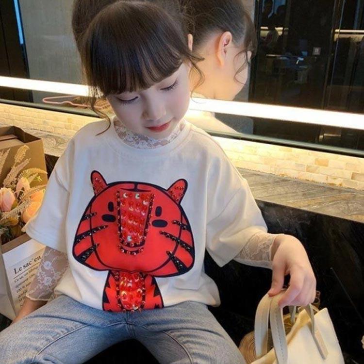 シースルートップス おしゃれ シアートップス キッズ 花柄 シースルートップス おしゃれ シアートップス キッズ 花柄