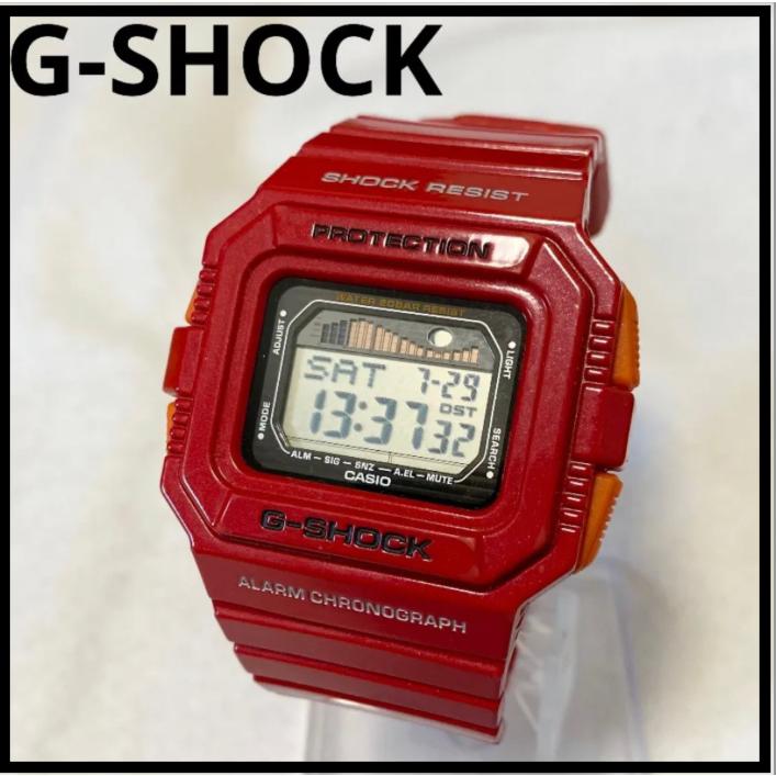 G-LIDE（G-SHOCK） CASIO カシオ G-SHOCK ジーショック Gショック GLX-5500A 3151 メンズ G-LIDE レッド : TENTO - 通販 ...