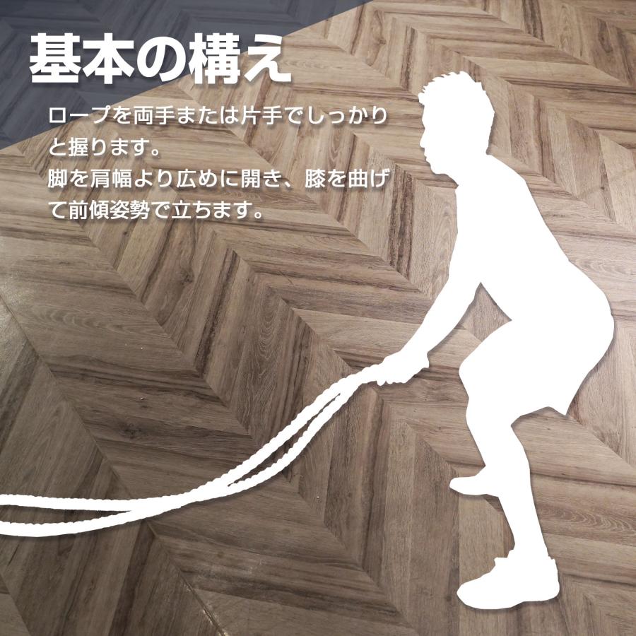 TOP FILM バトルロープ 自宅 9m トレーニングロープ 50mm 15.6kg ジムロープ スイングロープ 筋トレ 格闘技 プロ仕様 : H2brothers - 通販 - Yahoo ...