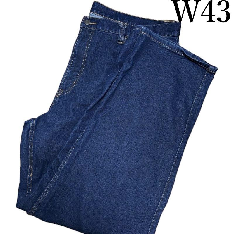 メンズ 大きいサイズ ストレートジーンズ 110 W43 : リサイクルショップてんとうむし - 通販 - Yahoo!ショッピング