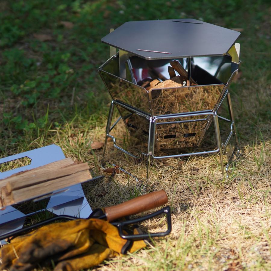 キャプテンスタッグ ヘキサ ステンレス ファイアグリル L 対応 極厚バーベキュー鉄板 6mm : cs60-17 : 鉄板広場 - 通販 - Yahoo!ショッピング