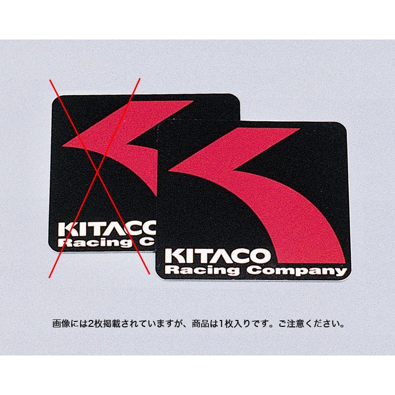 KITACO キタコ オリジナルステッカー（KITACO ロゴ） 四角タイプ(B) 100×100 1枚 000-0001201 ...