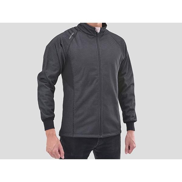 DAYTONA（バイク用品） デイトナ DAYTONA DI-007FA ボア付防風防寒インナーフルZIP ブラック Sサイズ 31938 ...