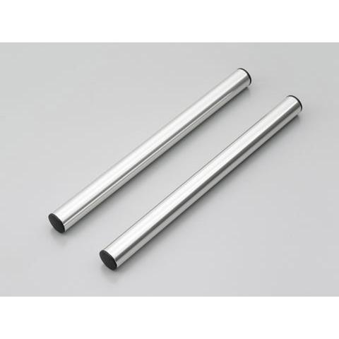 DAYTONA（バイク用品） デイトナ DAYTONA 削り出しセパレートハンドル ストレートバー2本セット Φ22.2×280L シルバー ...