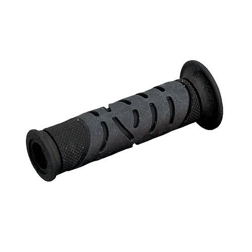 プログリップ デイトナ DAYTONA PRO-GRIP #719 スーパーバイクグリップ 耐震ゲル （ブラック／ブラック） エンド貫通 ...