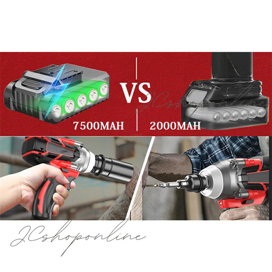 インパクトレンチ 電動 充電式 最大トルク780N・m 18Vバッテリー互換 タイヤ交換 電動インパクト 自動停止モード 無段変速・正逆転両用 機械修理 脱着 一台3役 : ZONE5 ...