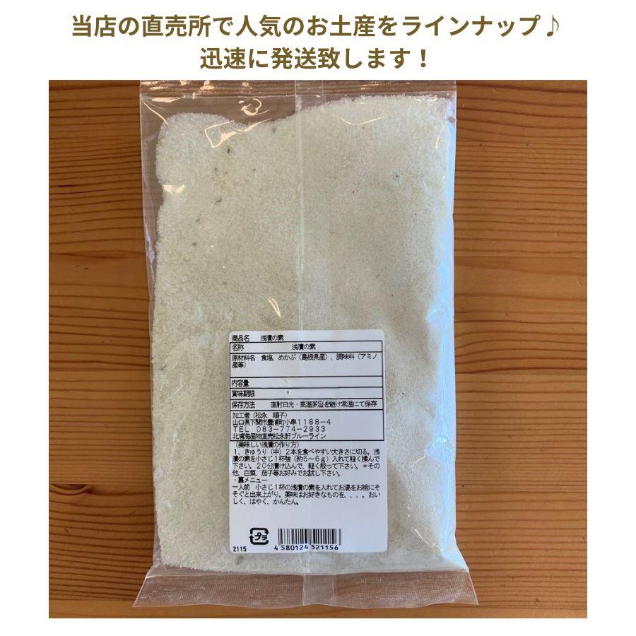 【メール便送料無料】浅漬の素 230g : てしまの苗屋 - 通販 - Yahoo!ショッピング