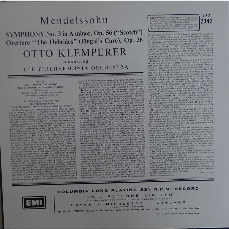 Otto Klemperer - Mendelssohn Symphony : TESTAMENT - 通販 - Yahoo!ショッピング