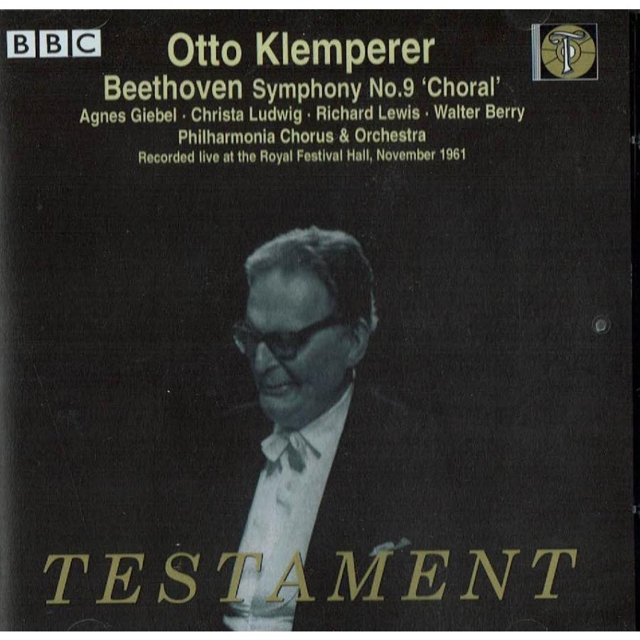 Otto Klemperer Conducts Beethoven 9 Choral 1961 : TESTAMENT - 通販 ...