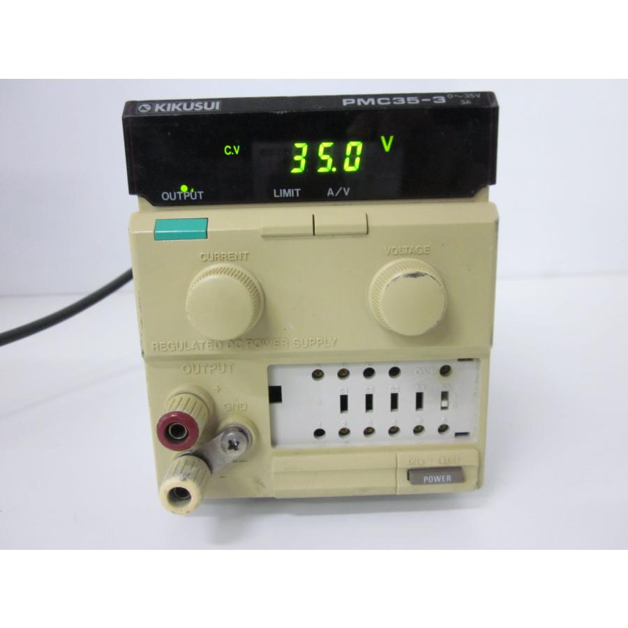 【中古】直流安定化電源 PMC35-3 菊水電子工業 KIKUSUI 0〜35V 0〜3A 3m9789 ★送料無料★[電源] : 計測器中古販売レンタルのメジャー - 通販 - Yahoo ...