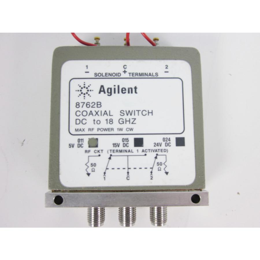 【中古】同軸スイッチ 8762B アジレント エイチ・ピー ヒューレット・パッカード 3z0051 ★送料無料★[RF(高周波)測定器 ...