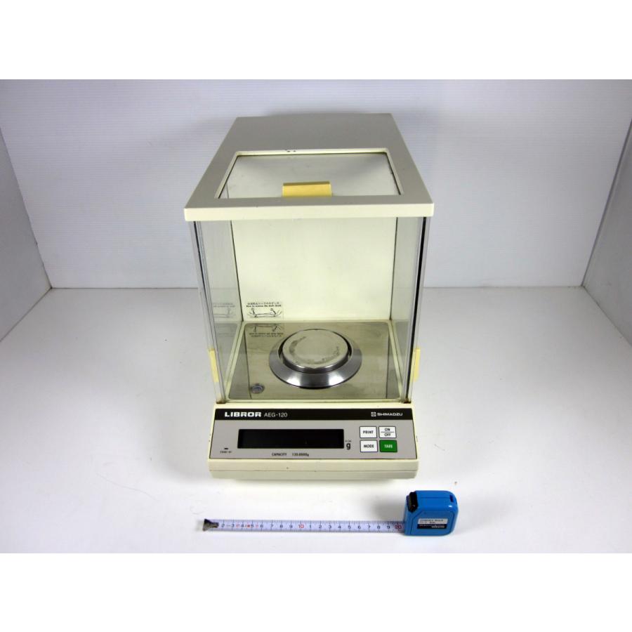 【中古】上皿電子分析天びん(120g/0.1mg) AEG-120 LIBROR 島津製作所 3z0648 ★送料無料★[天秤／はかり／計量器／クレーンスケール] :3z0648:計測器中古 ...