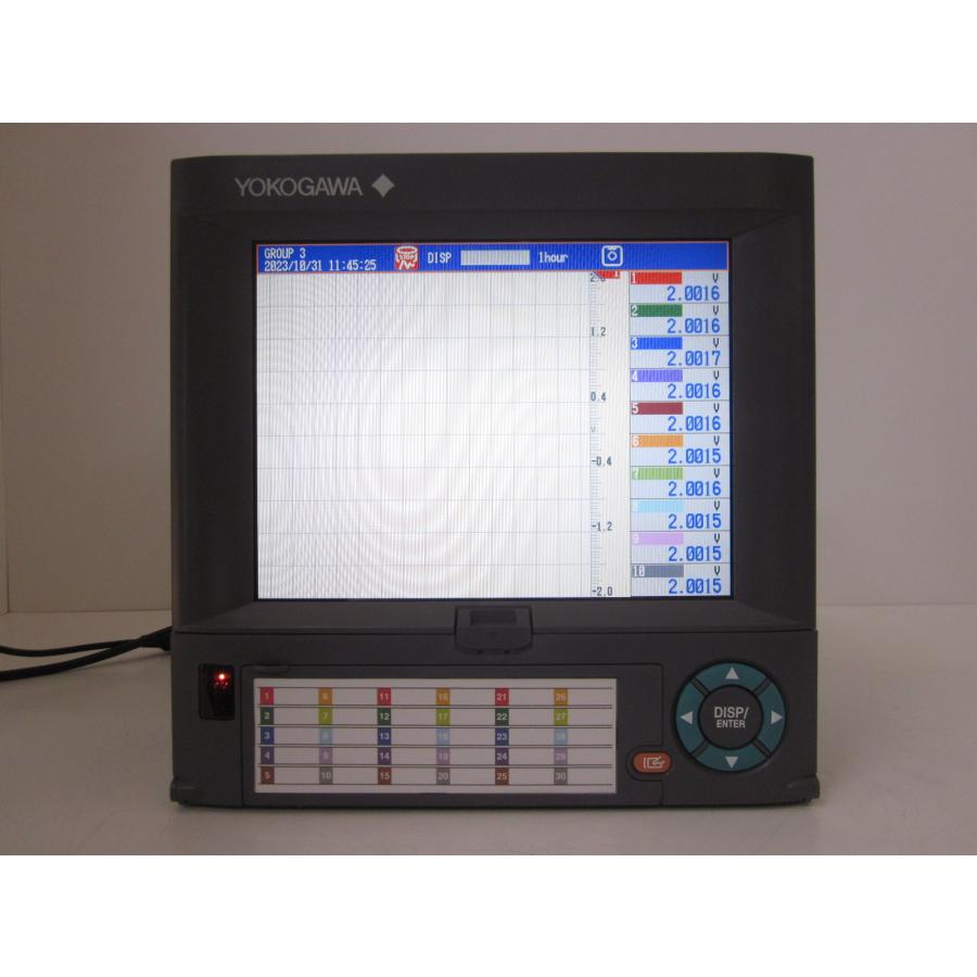 【中古】ペーパレスレコーダ DX2020 横河電機 YOKOGAWA 20ch 記録計 x00049 ★送料無料★[記録 データ 情報処理 ...