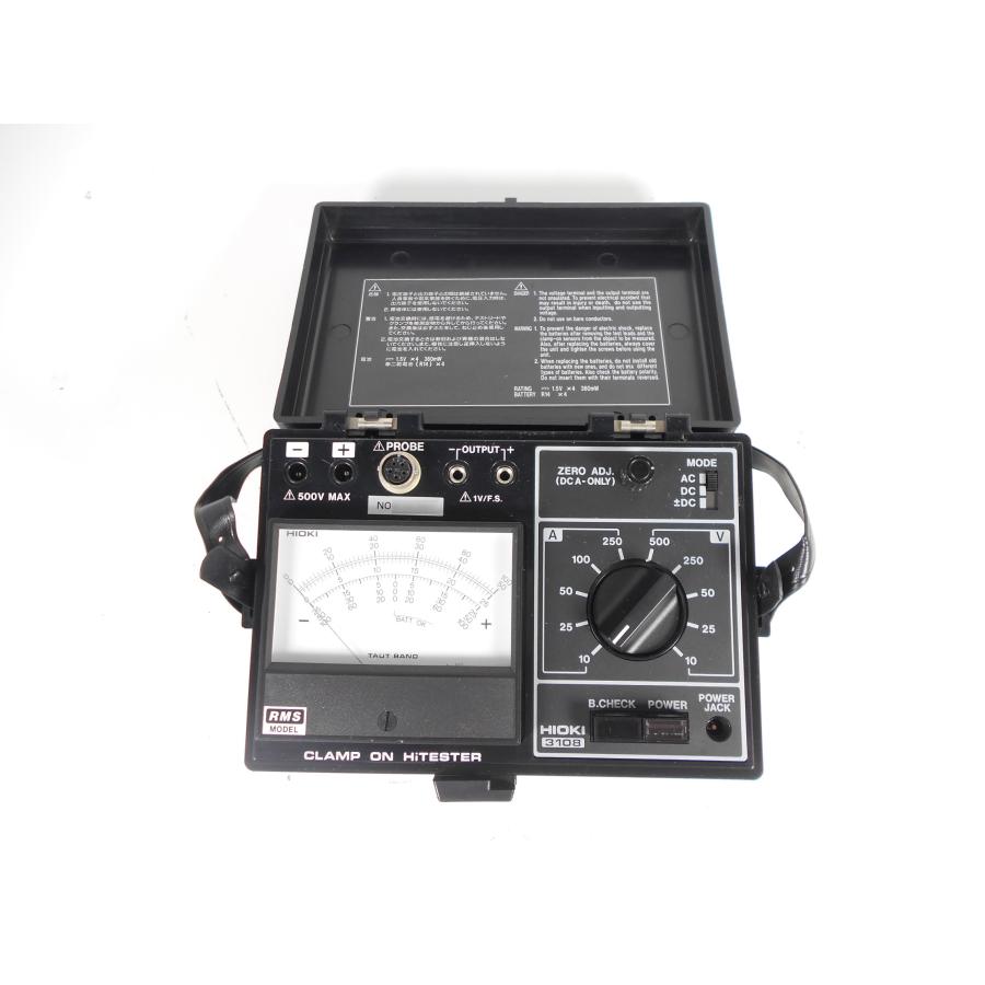【中古】AC／DCクランプ電流計 3108-01 日置電機 HIOKI 【電流測定レンジ】10/25/50/100/250A(5レンジ ...