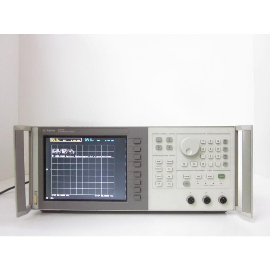 【中古】スカラネットワークアナライザ 8757D アジレント Agilent キーサイト REV 7.0 x00550 ★送料無料★ ...