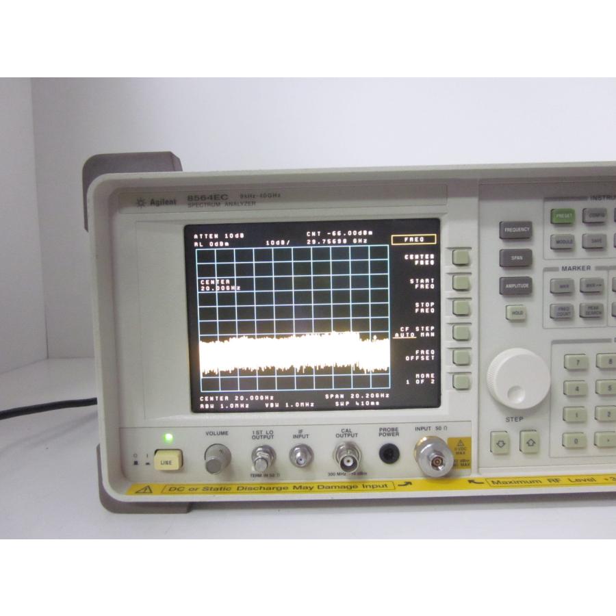 【中古】スペクトラムアナライザ 8564EC アジレント Agilent 40GHz x00580 ★送料無料★[スペクトラムアナライザ ...