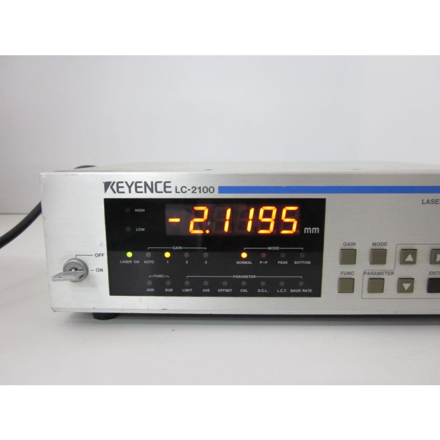 【中古】レーザー変位計 LC2100 キーエンス KEYENCE x01647 ★送料無料★[物理 理化学 分析 回路素子] :x01647 ...