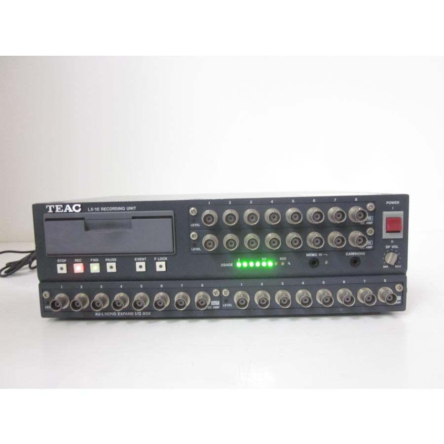 【中古】レコーディングユニット(増設ユニット付き） LX-10 ティアック TEAC 16ch 記録媒体CF仕様 x01797 ★送料無料★[記録 データ 情報処理] : 計測器中古販売 ...