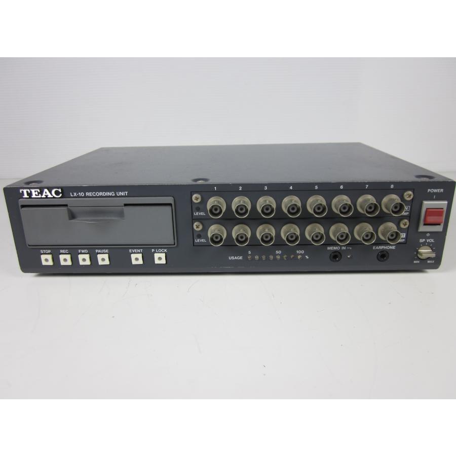 【中古】レコーディングユニット LX-10 ティアック TEAC 8ch 記録媒体CF仕様 記録計 x01798 ★送料無料★[記録 データ 情報処理] : 計測器中古販売レンタルのメジャー ...