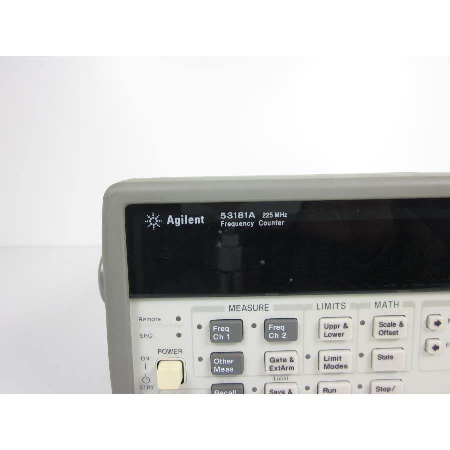 【中古】周波数カウンター 53181A アジレント Agilent HP 0.1Hz〜225mHz x02401 ★送料無料★[周波数 時間 ...