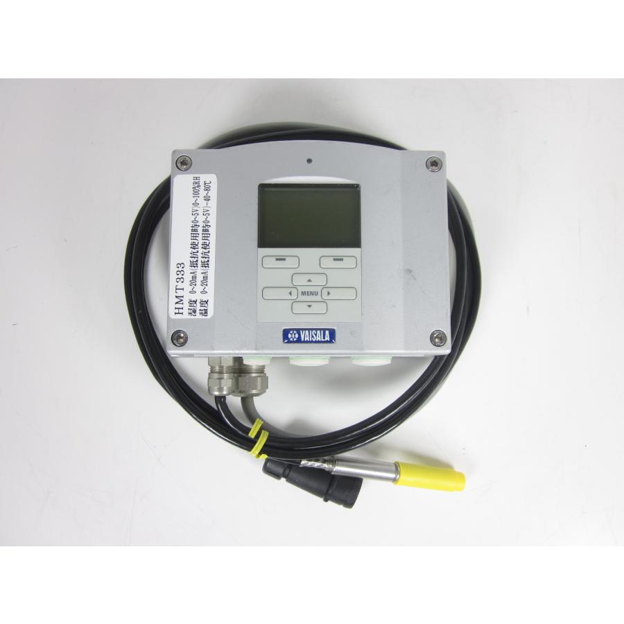 【中古】温湿度センサ HMT333 ヴァイサラ 【温度範囲】-40〜+80℃ 【湿度範囲】0〜100%RH x03059 ★送料無料★[気象 ...