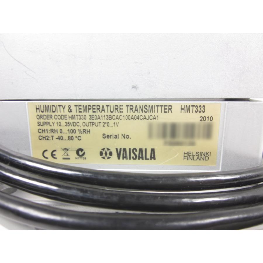 【中古】温湿度センサ HMT333 ヴァイサラ 【温度範囲】-40〜+80℃ 【湿度範囲】0〜100%RH x03059 ★送料無料★[気象 ...