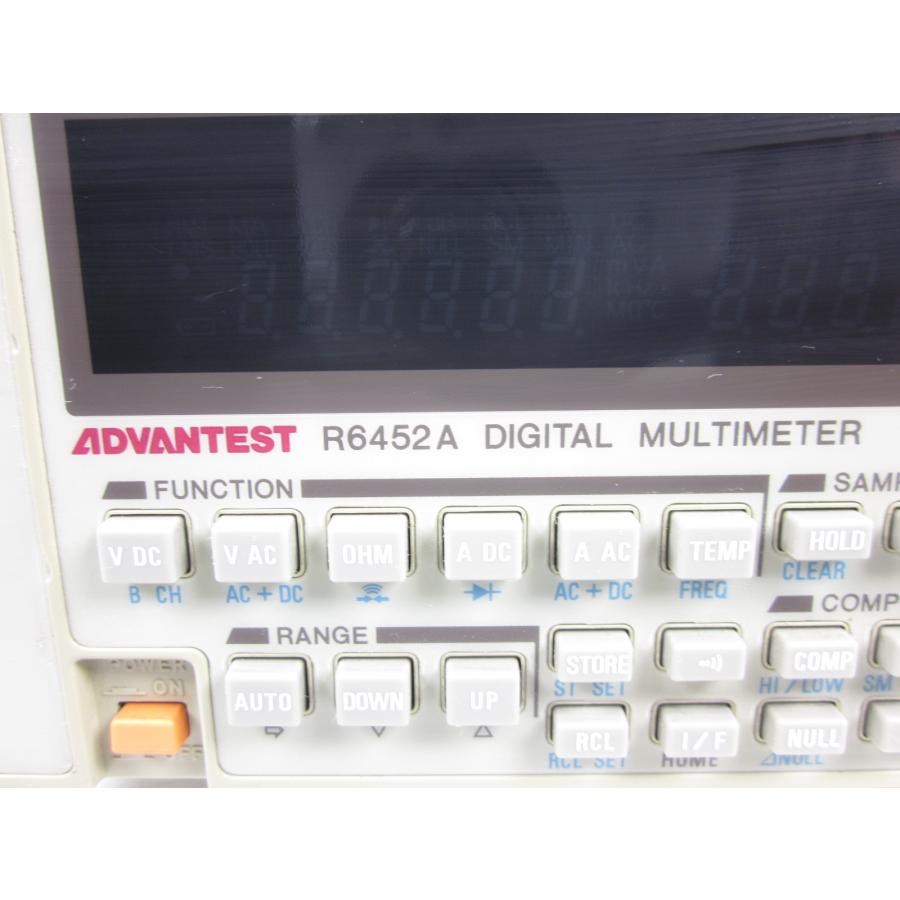 【中古】マルチメータ R6452A アドバンテスト Advantest 5.5桁 x03234 ★送料無料★[電圧 電流 電力] : 計測器 ...