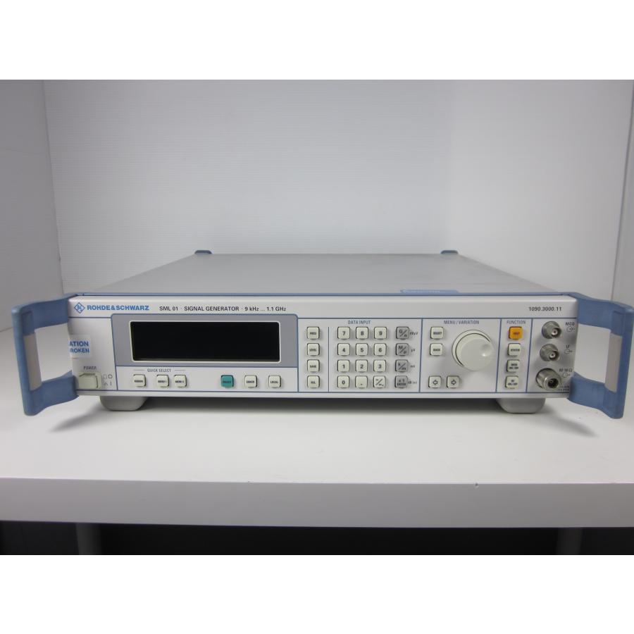 【中古】シグナル・ジェネレーター SML01 ローデ シュワルツ Rohde&Schwarz 【周波数】9kHz〜1.1GHz x04052 ...