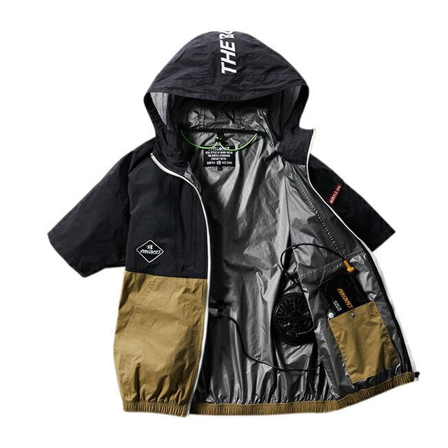 バートル BURTLE 空調服 AC1086 半袖タイプ アノラックパーカー型 :ac1086:資材プラス - 通販 - Yahoo!ショッピング