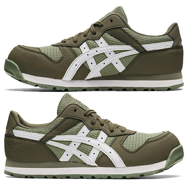 アシックス asics 新色 女性専用モデル 安全靴 CP207 FCP207 300 マントルグリーン × ホワイト : cp207n ...