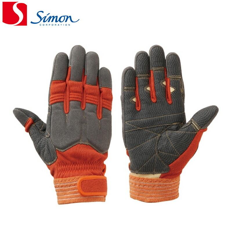 作業用手袋 シモン simon KG-140 オレンジ :kg-140-orange:資材プラス - 通販 - Yahoo!ショッピング