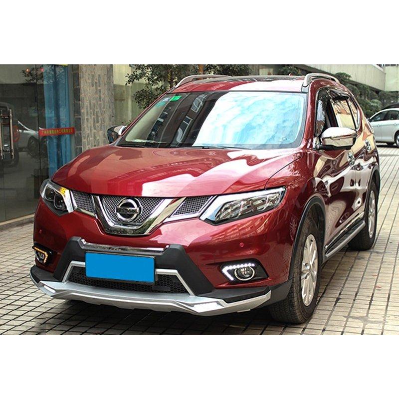 エクストレイル 前期 T32 NT32 HT32 HNT32 カスタム アクセサリー LEDデイライト NX041 ...