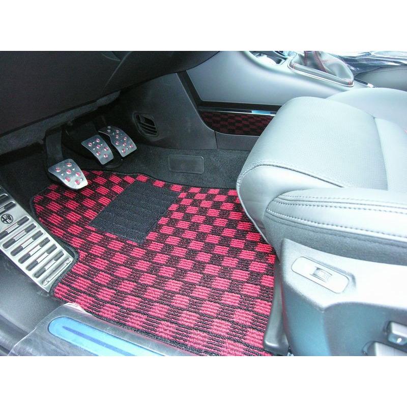ルーテシアZEN フロアマット チェッカー by TEZZO : T.STYLE 欧州車パーツ ヤフー店 - 通販 - Yahoo!ショッピング