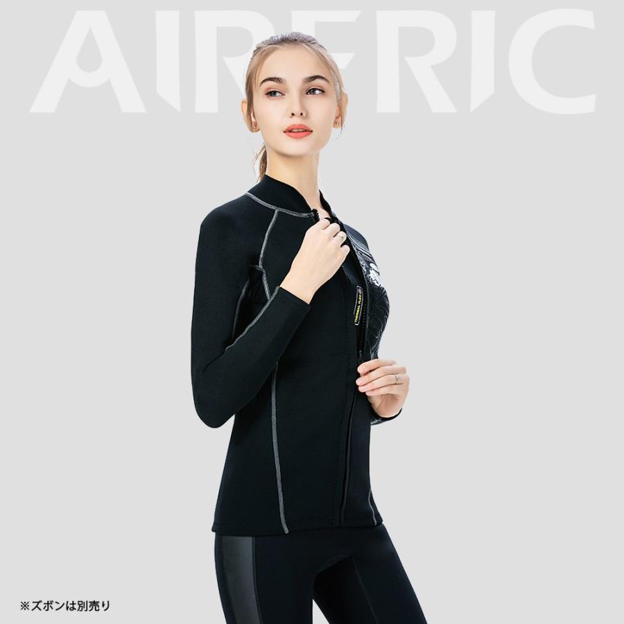 AIRFRIC ウェットスーツ タッパー ウェットジャケット 長袖 AIRFRIC ウェットスーツ タッパー ウェットジャケット 長袖