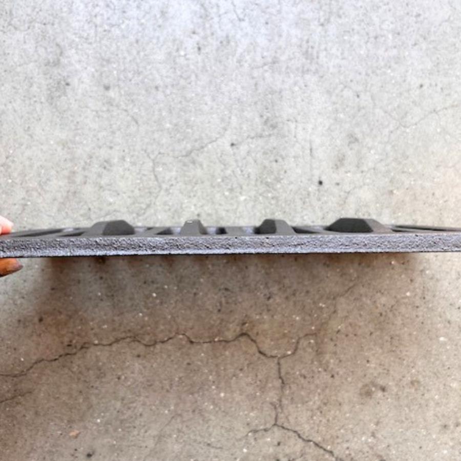 TFS 角型ロストル 22.5cm×10.5cm 七輪用 壊れにくい コンロのサナ 鋳物の火皿 目皿 七輪 : トータルフーズシステム - 通販 - Yahoo!ショッピング