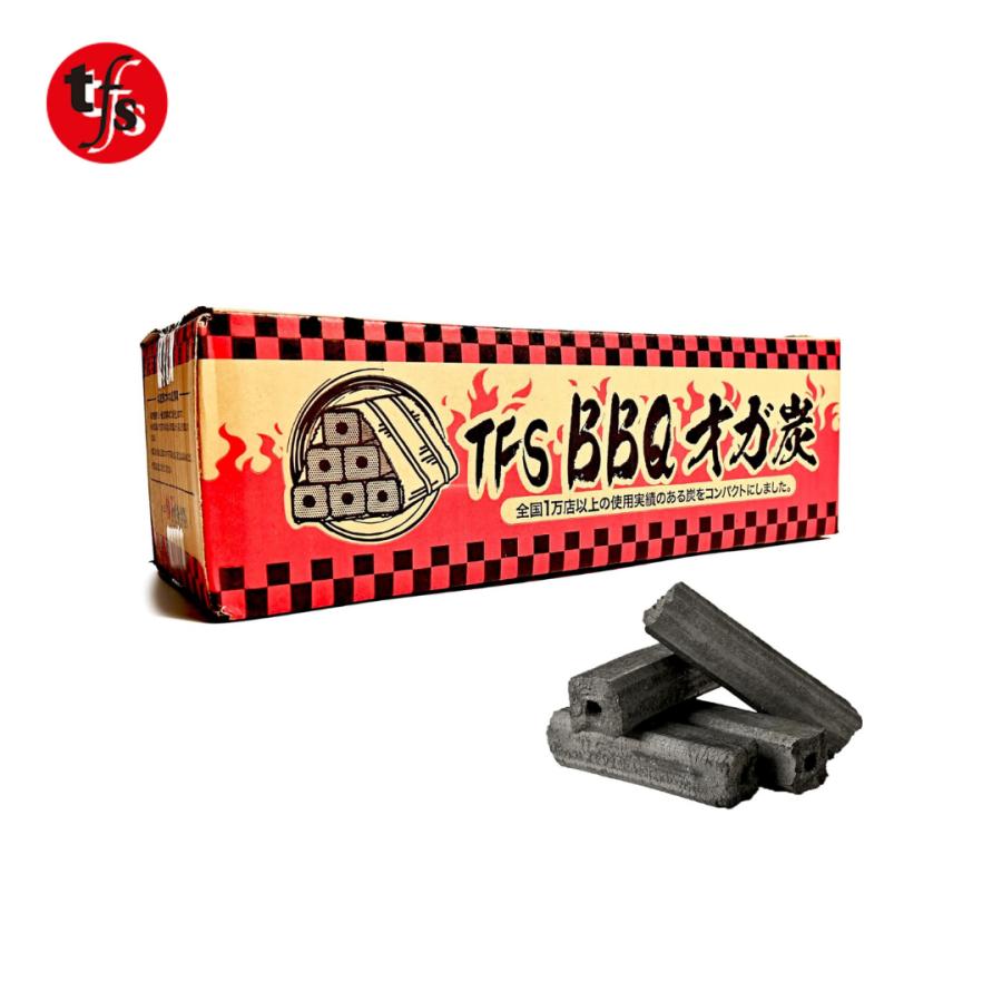 TFS BBQオガ炭（オガタン） 5kg - 長時間燃焼 コンパクトサイズ 煙無し キャンプ用 BBQ用 少人数用 七輪用 持ち運び便利 火が付きにくいです（すいません） : トータルフーズ ...