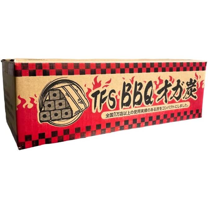 TFS BBQオガ炭（オガタン） 5kg - 長時間燃焼 コンパクトサイズ 煙無し キャンプ用 BBQ用 少人数用 七輪用 持ち運び便利 火が付きにくいです（すいません） : トータルフーズ ...