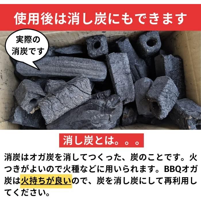 TFS BBQオガ炭（オガタン） 5kg - 長時間燃焼 コンパクトサイズ 煙無し キャンプ用 BBQ用 少人数用 七輪用 持ち運び便利 火が付きにくいです（すいません） : トータルフーズ ...