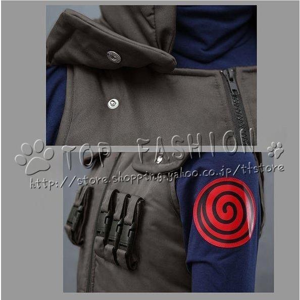 NARUTO -ナルト- 上忍服 特別上忍 はたけカカシ 子供用大人用 コスプレ