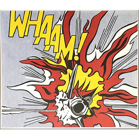 ロイ・リキテンシュタイン / ROY LICHTENSTEIN “ワーム WHAAM !” 2枚組リプロダクション ・プリント : The Good Old Things - 通販 ...