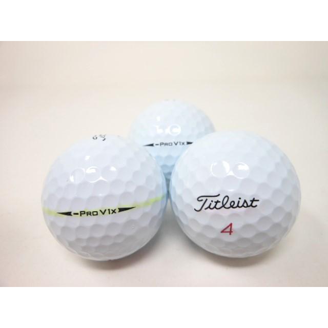 Pro V1x タイトリスト プロV1X レフトダッシュ 2024年 モデル Aランク ProV1X LEFT DASH ロストボール ゴルフ ...