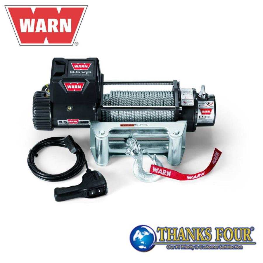 [WARN] 9.5XPシリーズ 電動ウインチ ワイヤーロープ:30m×8mm 電圧:12V 牽引力:4,310kg 汎用 / 68500 : THANKSFOUR - 通販 - Yahoo ...