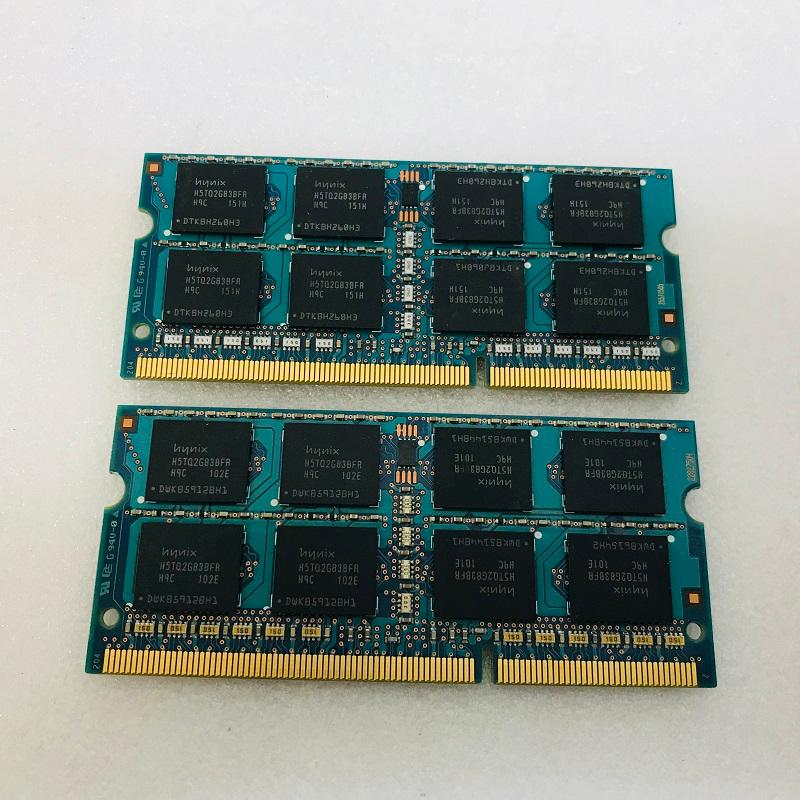 HYNIX 2Rx8 PC3-10600S 4GB 2枚組 1セット 8GB DDR3ノート用 メモリ 204ピン DDR3-1333 4GB 2枚 8GB DDR3 LAPTOP RAM ...